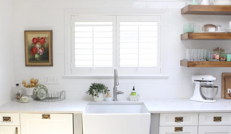 What Are The Best Window Treatments For Over The Kitchen Sink In San ...